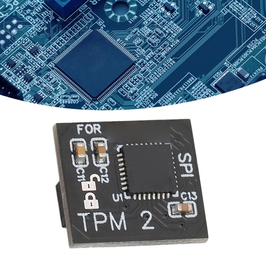 Alwaysonline 12 Pin TPM2.0 Module LPC Interface High Security TPM 2.0 ...