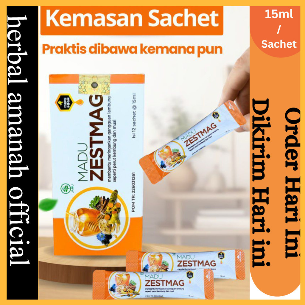 Original Zestmag Honey, Original Sachet Packaging, Experts For Stomach ...