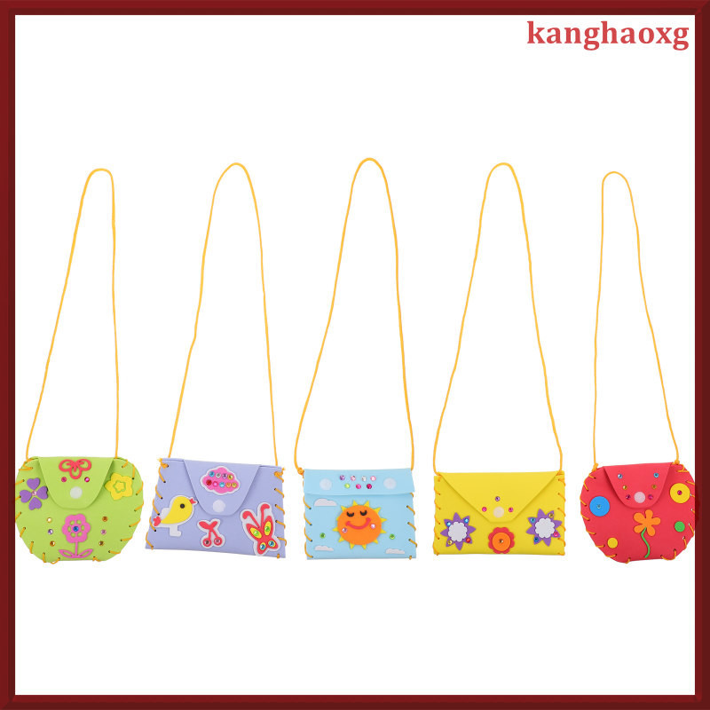 Wallet Sewing Kit Small Change Purse for Handmade Craft Kits Kids ...