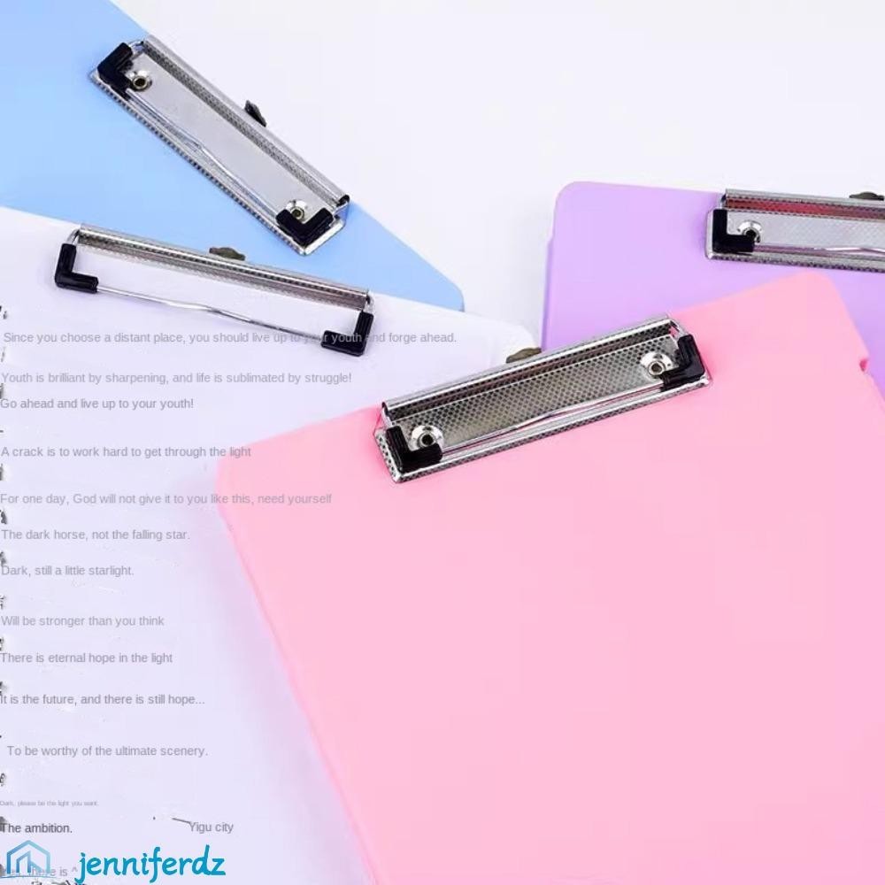 JENNIFERDZ File Splint Storage Box, With Folder Clip Writing Board A4 ...