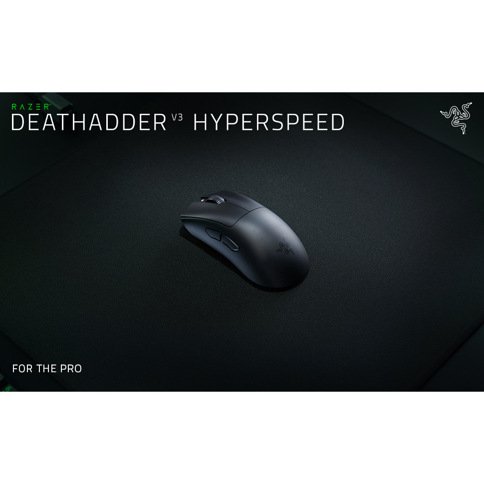 Razer Deathadder V3 HyperSpeed Optical MS Switches Gen-3, On-board MEM ...