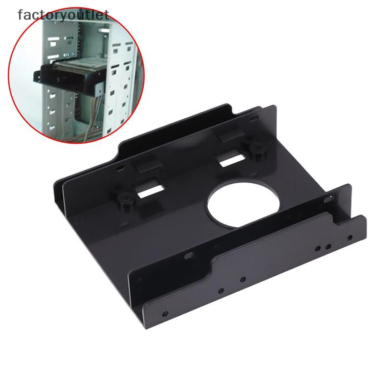 FCMY 1 Set Hard Drive Internal Adapter Mounting Kit Bracket Dual ...