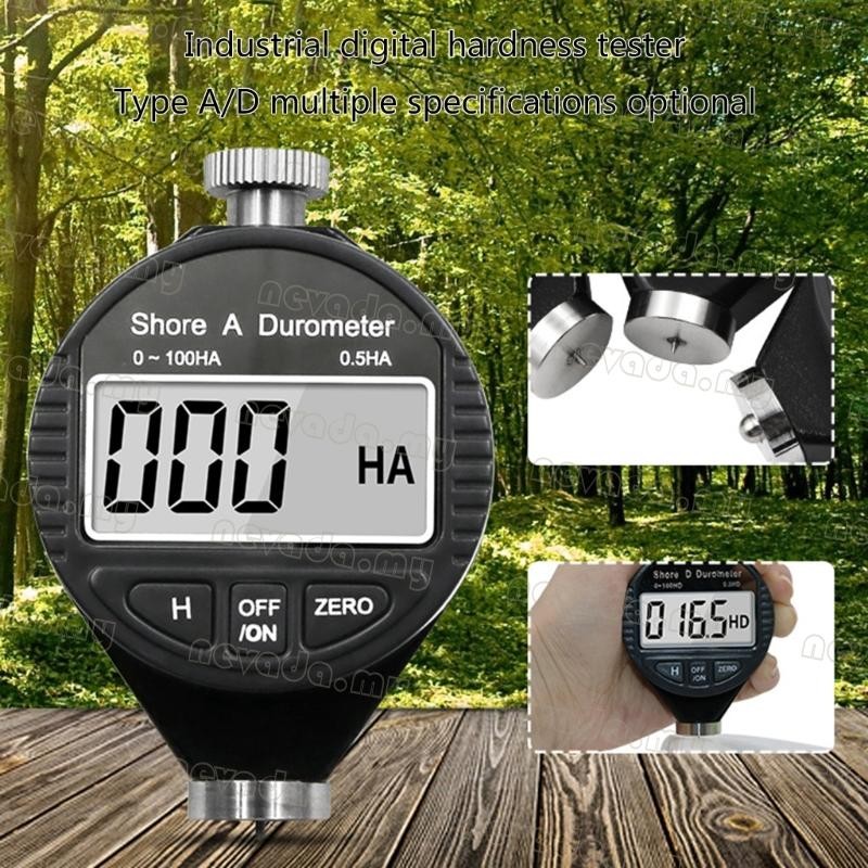 Nevʚ ɞ Digital Display Tire Durometer Sclerometer Hardness Tester Meter ...