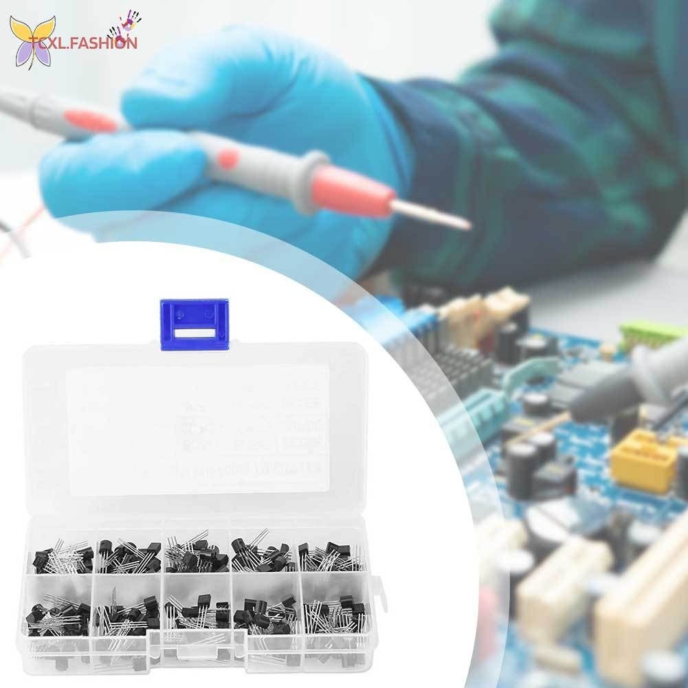 Silicon Transistors Assortment Kit With Clear Plastic Box For ...