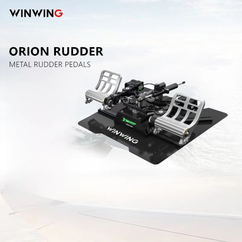 ORIGINAL WINWING ORION METAL FLIGHT RUDDER PEDALS FLIGHT SIMULATOR ...
