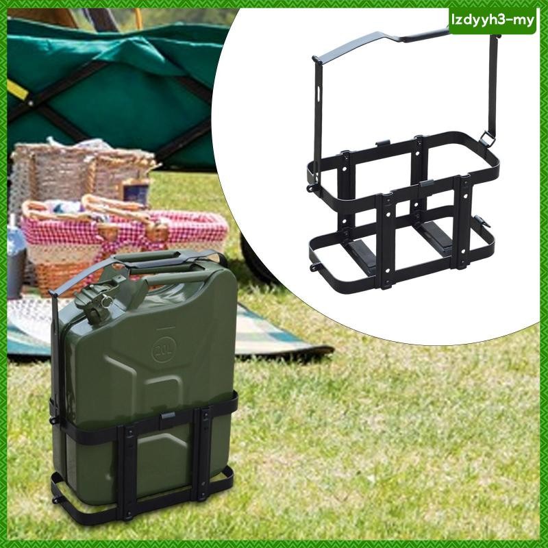 [LzdyyhedMY] Jerry Gas Can Holder Rack Accessory Carbon Steel ...