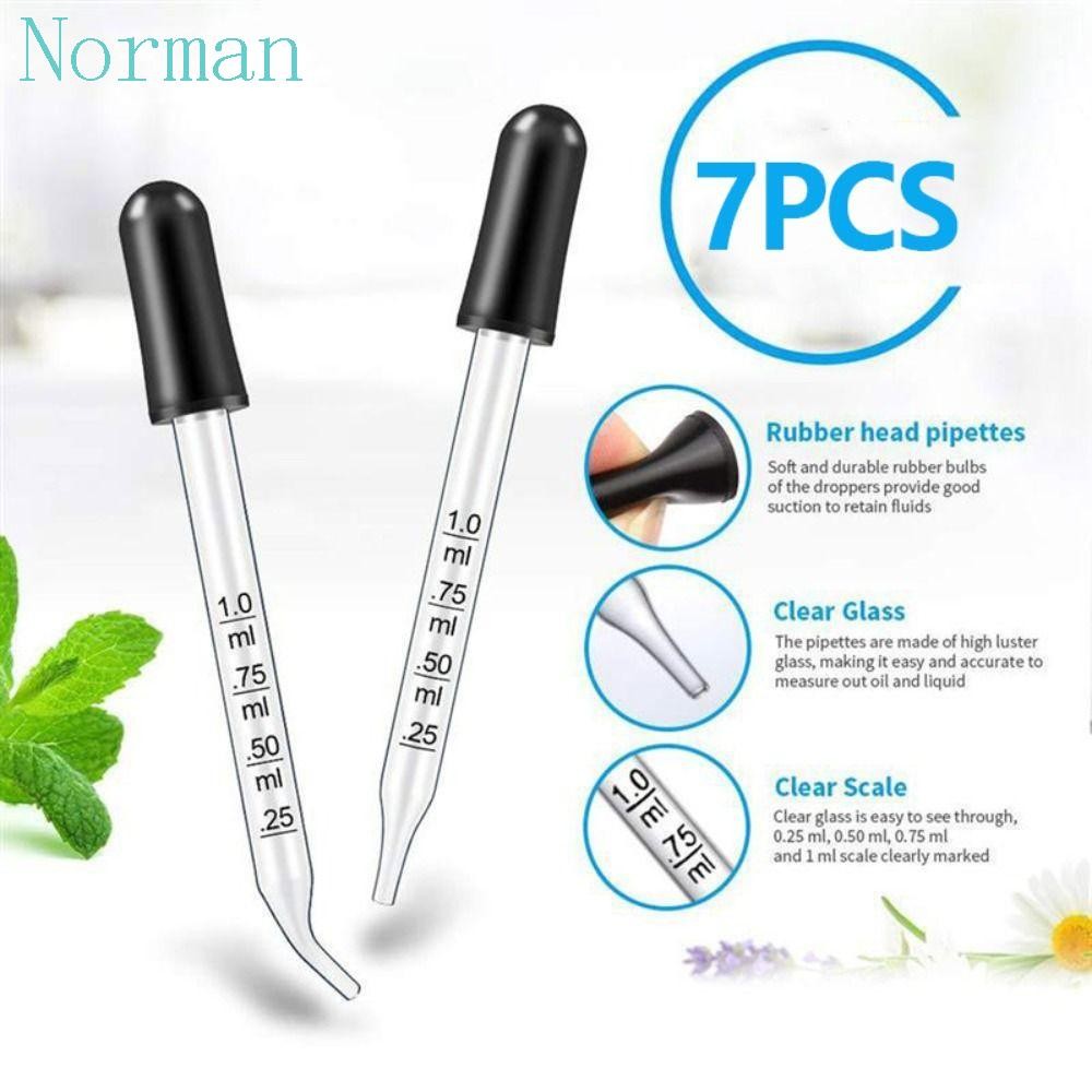 NORMAN Scale Dropper for Home 1ml Reusable Essential Oil Dropper Oil ...