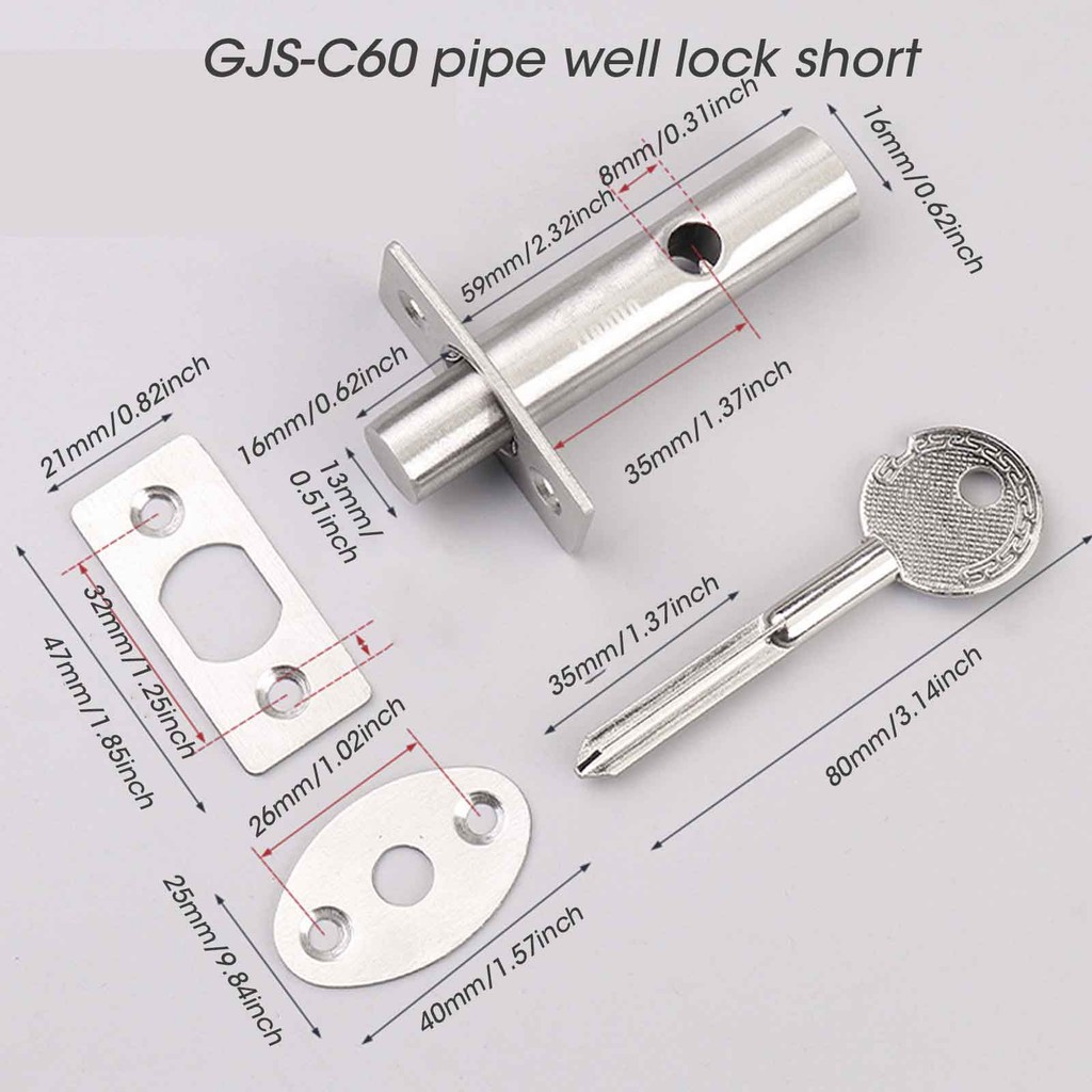 HG Manhole channel pipe lock, access hole, invisible door locks ...