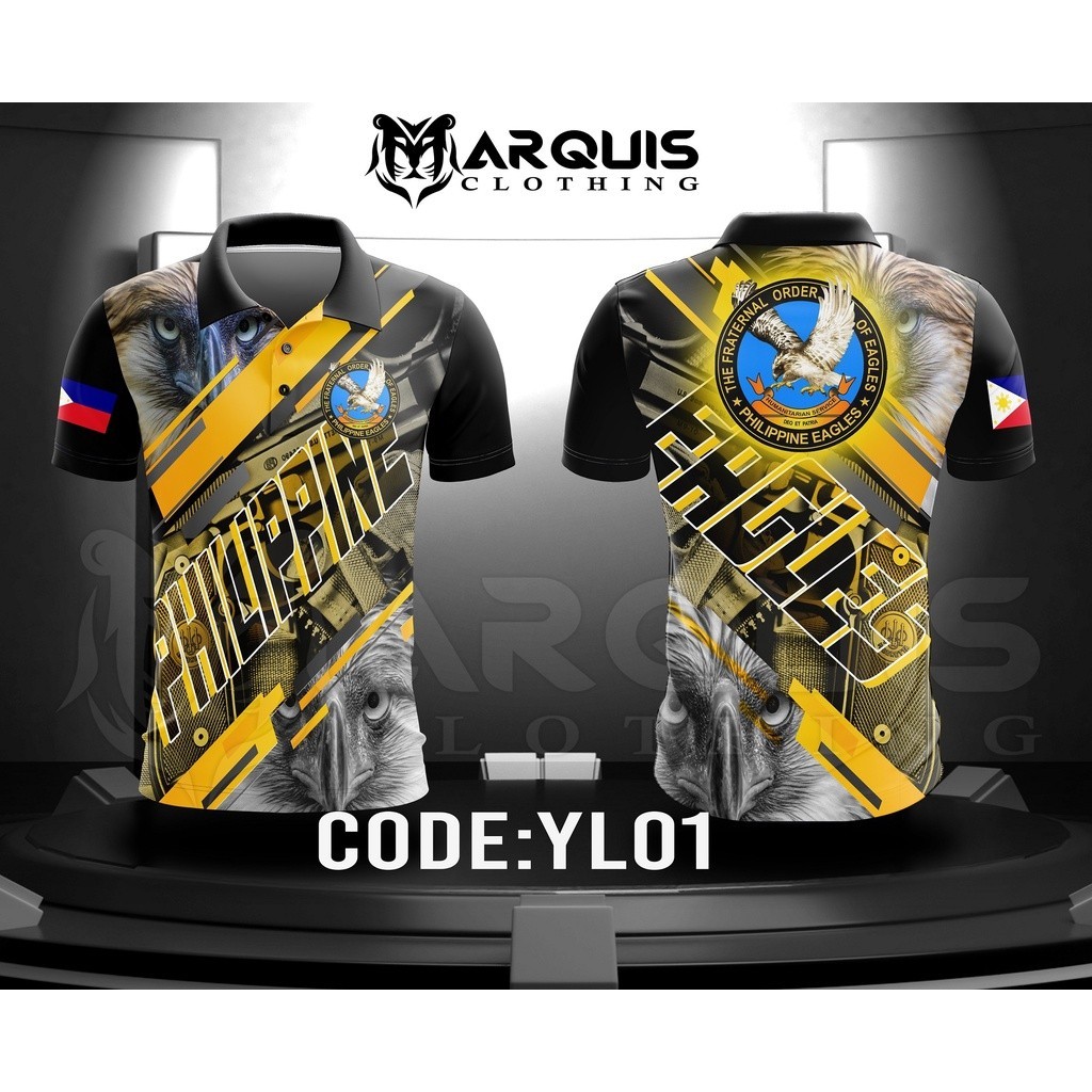 The Fraternal Order of Eagles - Polo Shirt Full Sublimation | Shopee ...