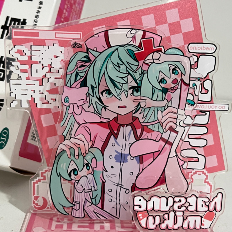 Miku Acrylic/Hatsune Miku tabletop decoration/gifts for friends/books ...