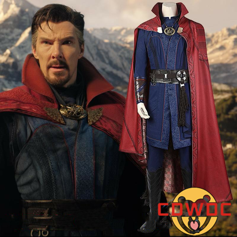 Malaysia Fast Delivery CDWDC Doctor Strange Cosplay Costume Cloak Robe ...