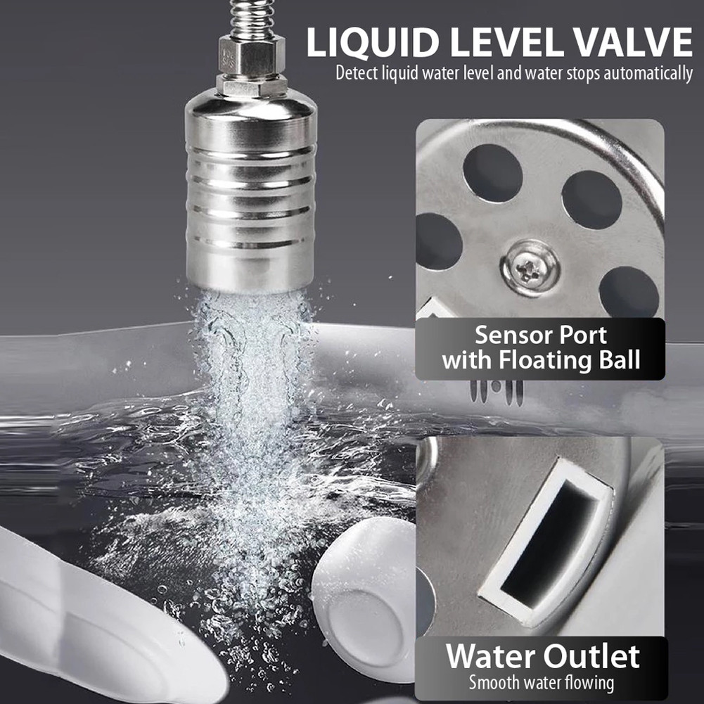 304 Stainless Steel Automatic Water Level Control Valve Water Tank ...