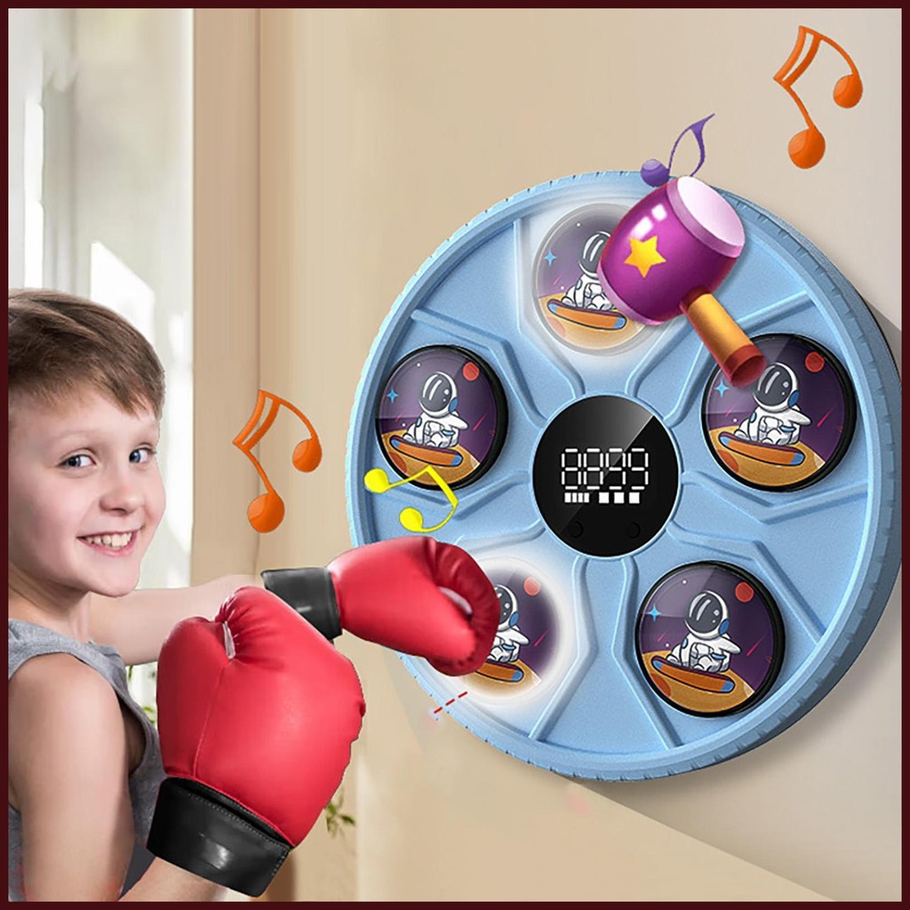 Wall Mount Boxing Machine Electronic Punching Target Wall Mounted With ...