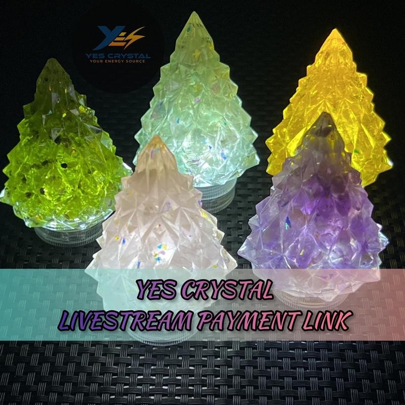(RM1) YES CRYSTAL LIVESTREAM PAYMENT LINK FOR ALL LIVESTREAM ITEMS ...