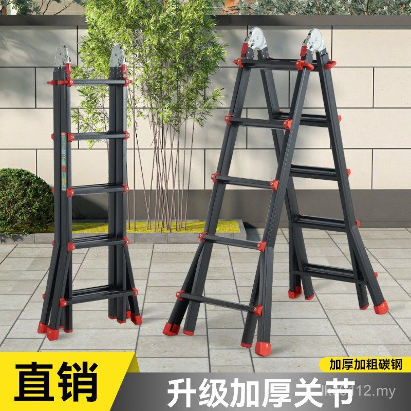 Folding Ladder Little Giant Retractable Lifting Air Conditioning Ladder ...
