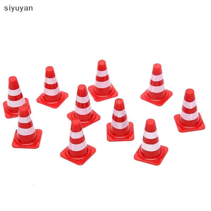Si 10x Mini PlasticTraffic Cones Sport Training Roadblock Mini Traffic ...