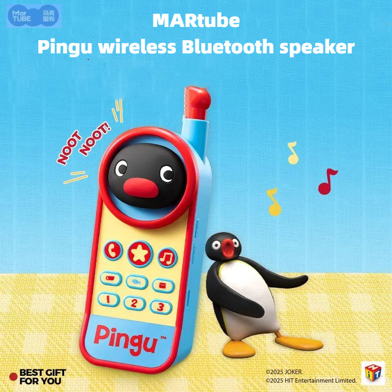 Martube pingu Wireless Bluetooth Speaker Audio Cartoon Big Brother ...