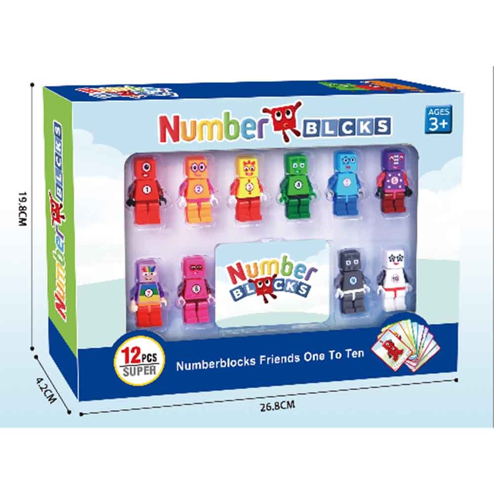 Numberblocks character model building block toy | Shopee Malaysia