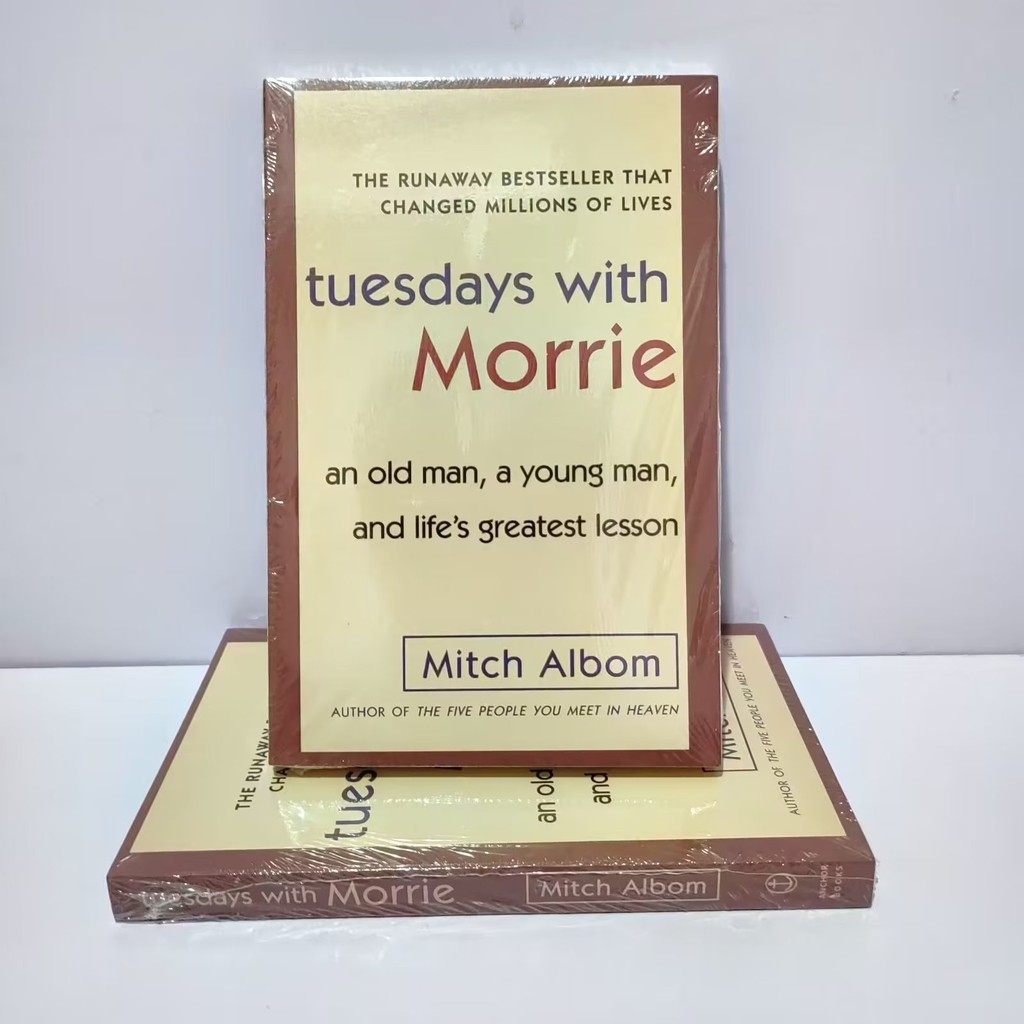 Tuesdays With Morrie Life's Greatest Lesson Book by Mitch Albom The ...