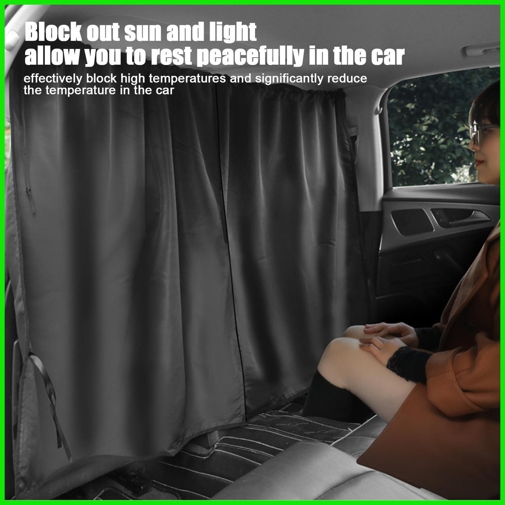 Car Window Curtain Shades Side Window Divider Curtain for Sedan Truck ...