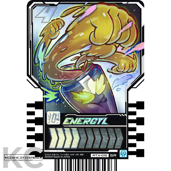 Bandai Kamen Rider Gotchard DX Ride Chemy Trading Card RT0-008 RT2-034 ...