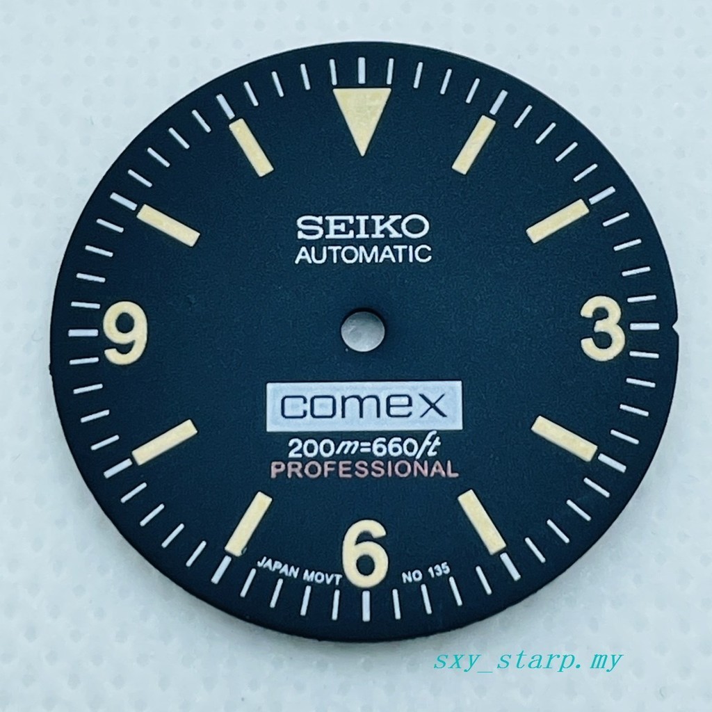 New Calendarless NH35 Dial Retro Mechanical Watch NH36 Modified Digital ...