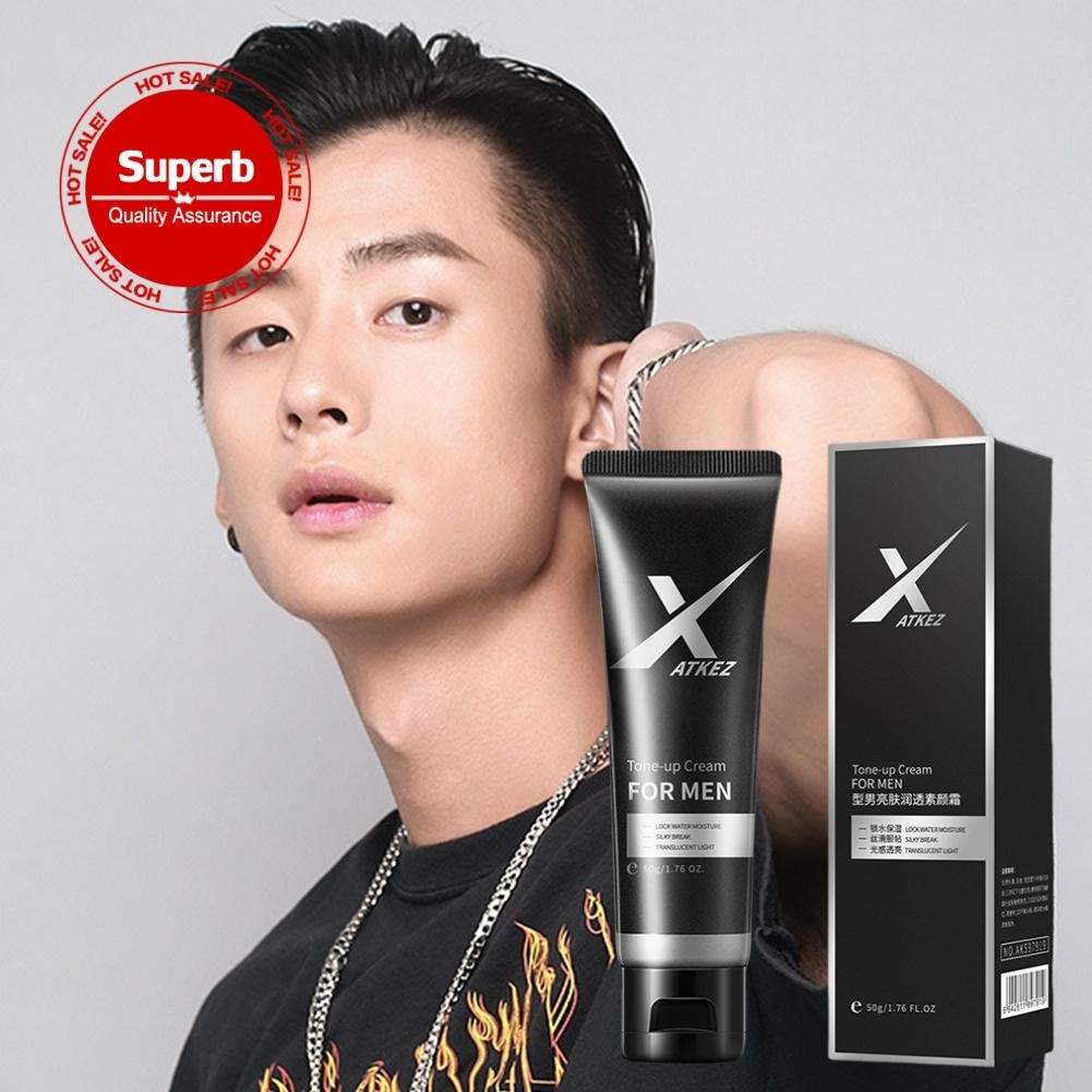 Men's Facial Brightening Cream Waterproof Long-Lasting Moisturizing ...