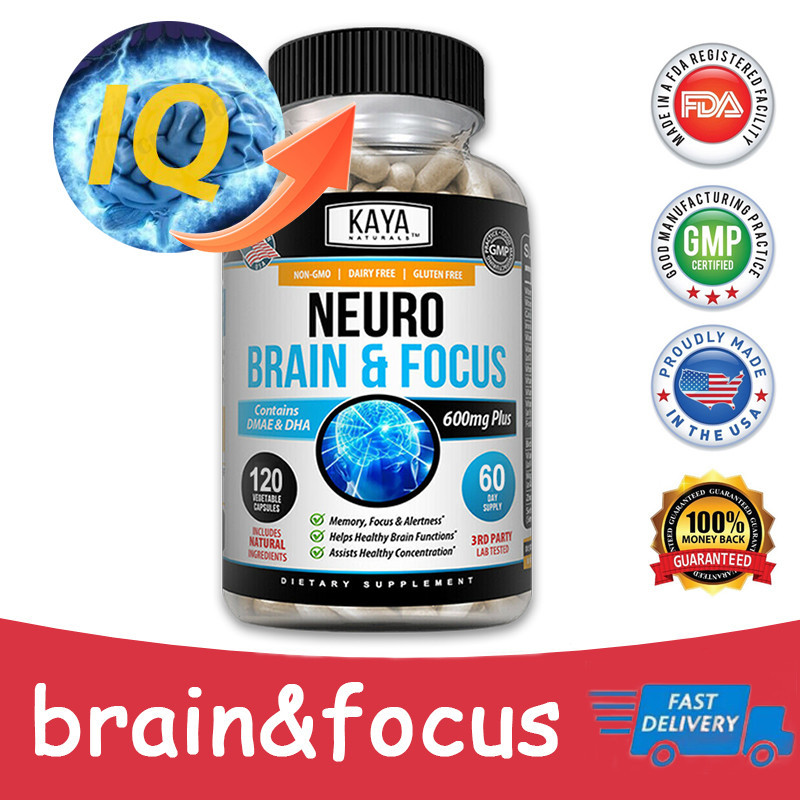 Kaya Naturals - Neuro Brain & Attention Supplement,for Support Memory ...