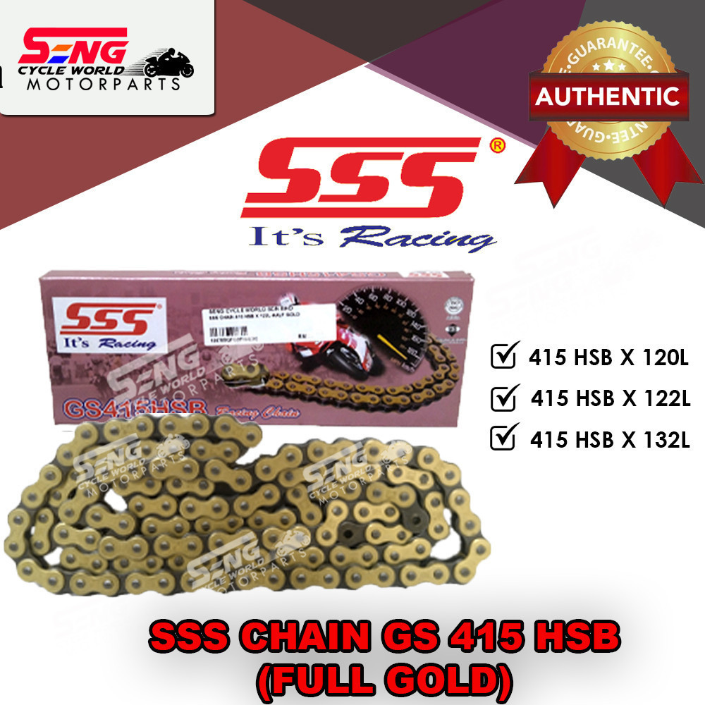 SSS CHAIN GR 415 HSB ( FULL GOLD) | Shopee Malaysia