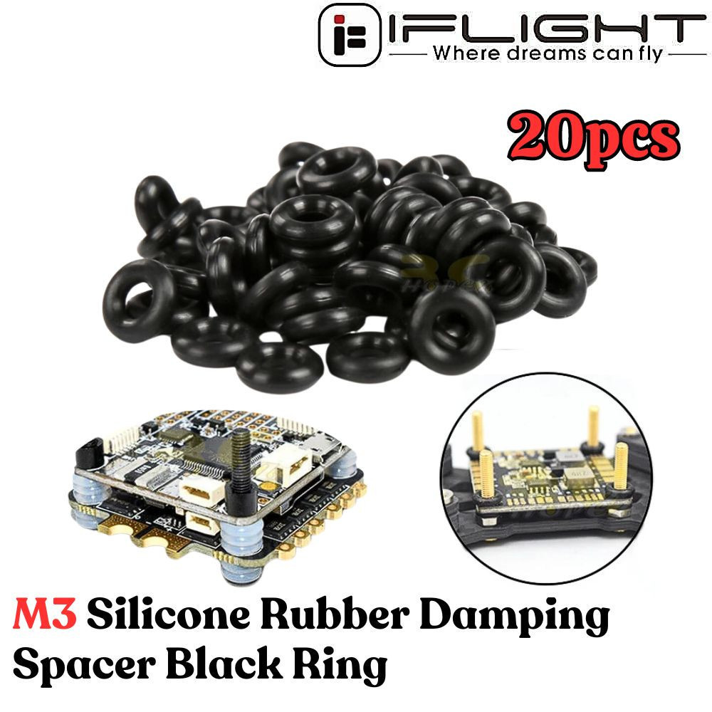 iFlight M3 Silicone Rubber Damping Spacer Stoppers Washer Shock ...