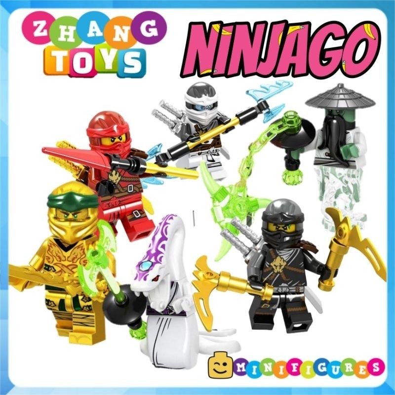 Ninjago Cole Pythor Yang Puzzle Toy - Golden Ninja - Kai Zane ...