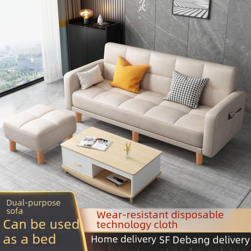 Katil Sofa dilipat dua kali ganda tiga orang pelbagai fungsi bilik sewa ...