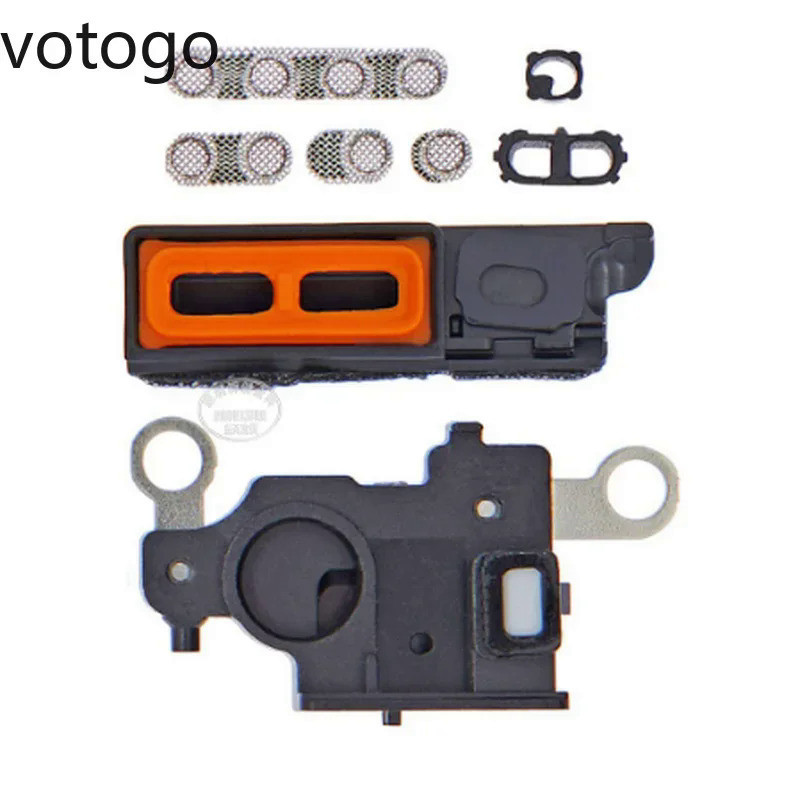 For 14 13 12 11 Pro Max 15 Bottom Buzzer Ear Loud Speaker Mic Charging ...
