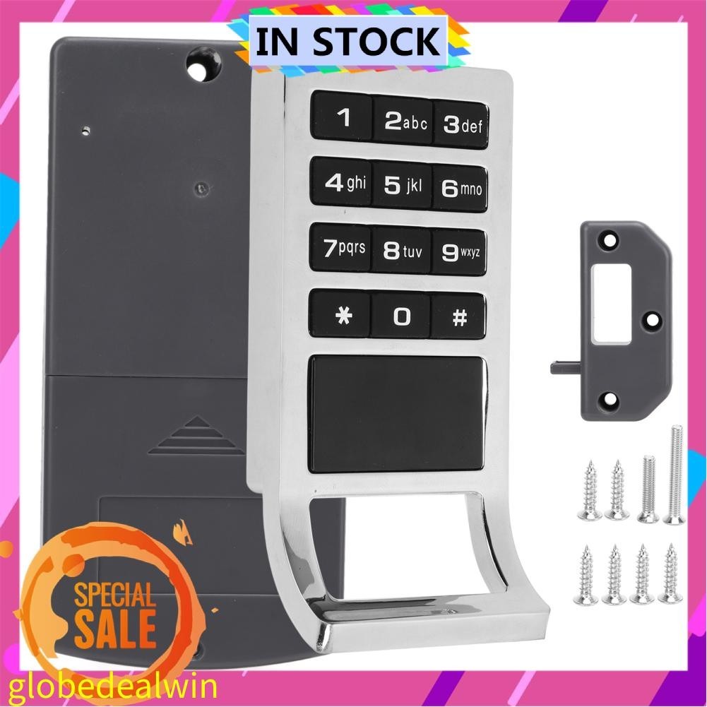 Globedealwin Digital Electronic Touchscreen Lock Keyless Door Password ...