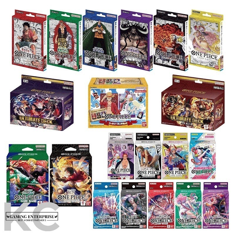 One Piece Card Game TCG Starter Deck ST21 ST3 ST8 ST10 ST11 ST14 ST15 ST16 ST17 ST18 ST19 ...