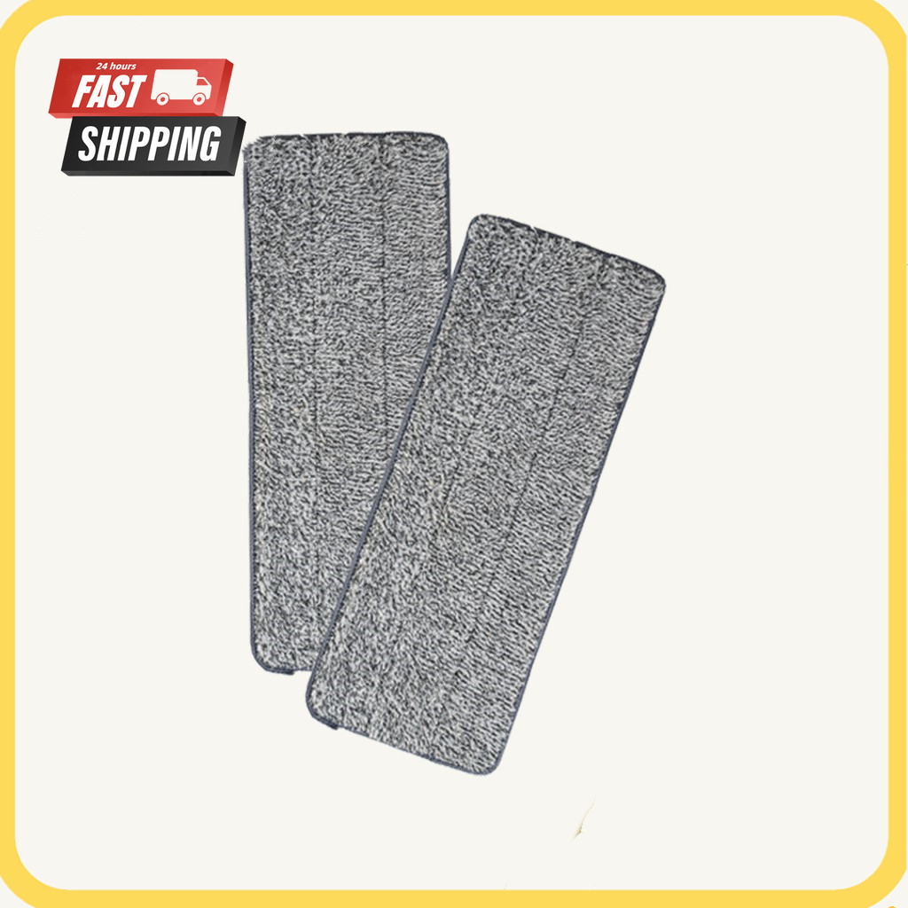 Microfiber Mop Pad Replacement Mop Pad For Flat Mop Washable Scratch ...