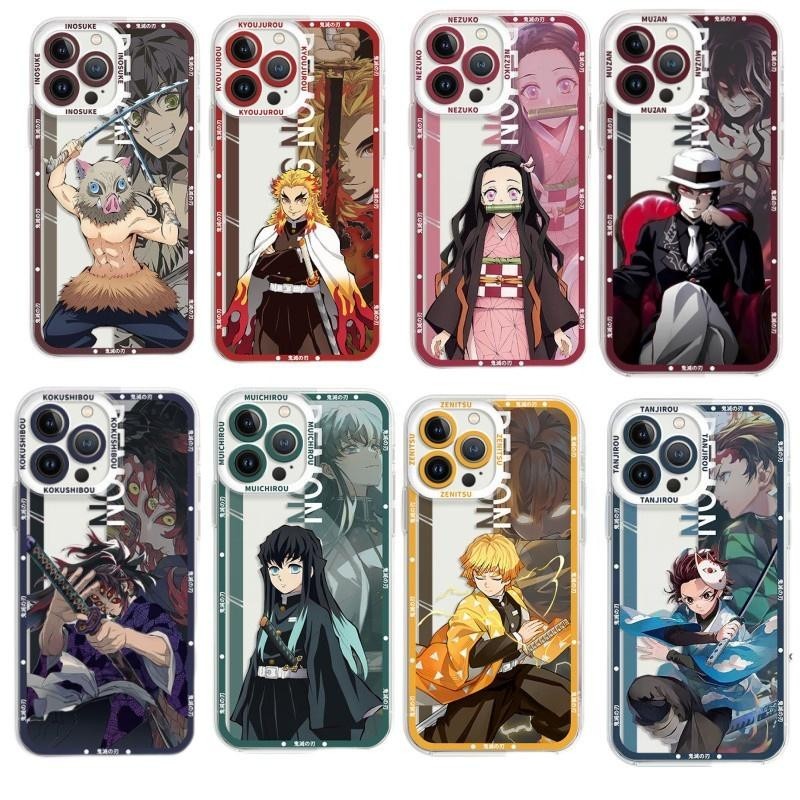 Demon Slayer Kamado Nezuko Tanjirou Zenitsu Inosuke Case Cover For ...