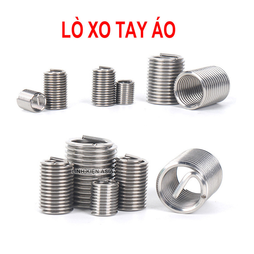 XO 304 stainless steel sleeve spring, creating fake threads, Helicoil ...