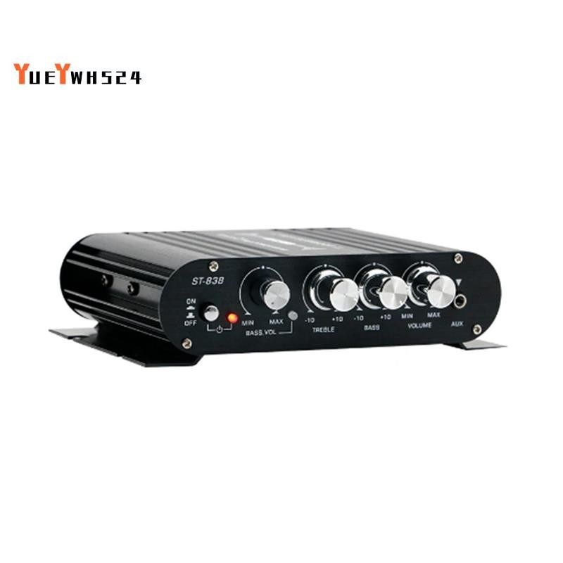 Mini Digital Power Audio Car Amplifier Blue Light Stereo Audio ...