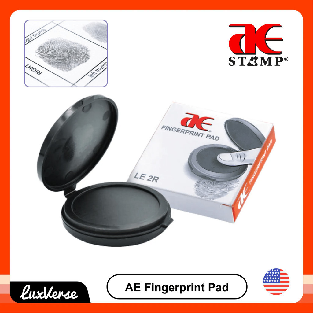 AE Fingerprint Pad / Thumb Print Made in USA 🔥ReadyStock🔥 Finger Print ...