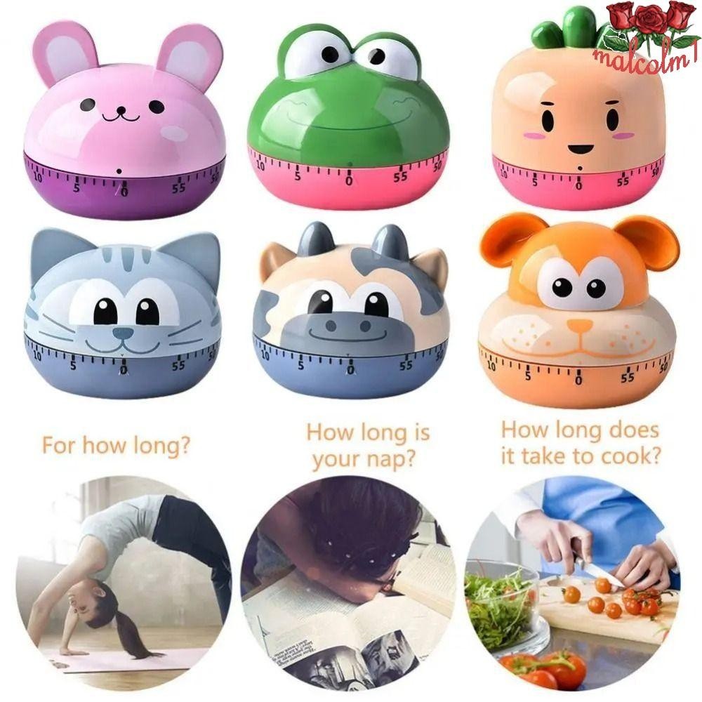 MALCOLM1 Animal Mechanical Timer, Creative 60Minutes Cooking Timer ...