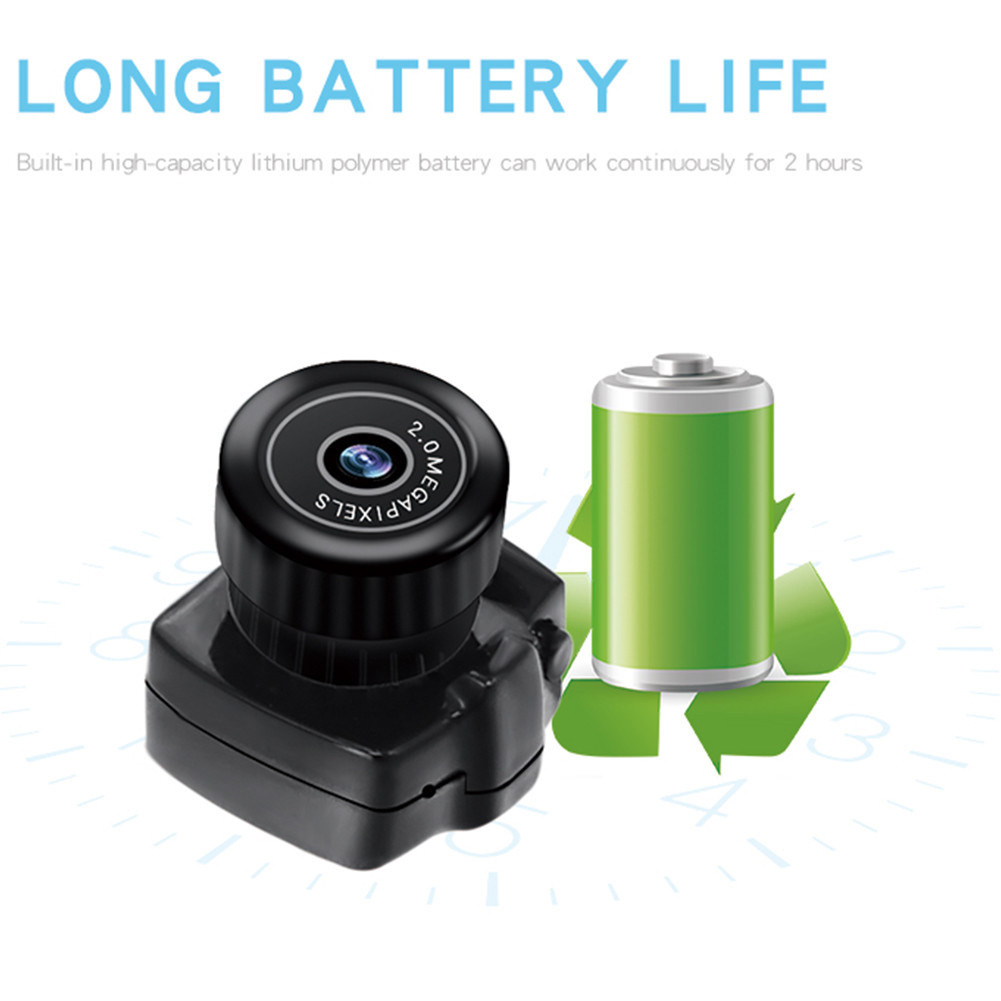 keepdreaming Y2000 Mini Camera 30fps Micro Camera for Windows/MAC/Linux ...