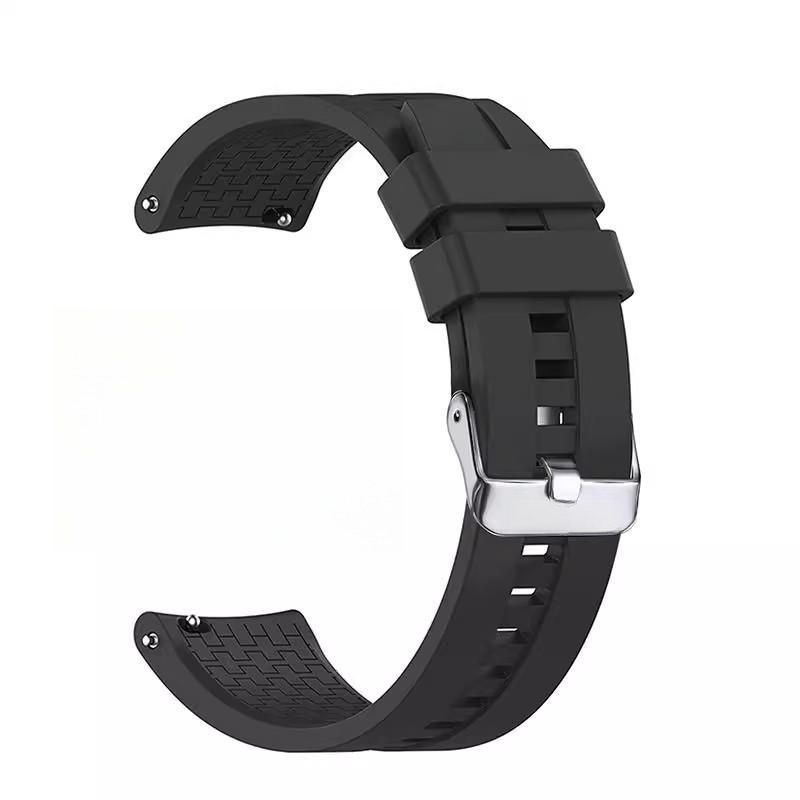 Quick Release Pins Silicone Watch Strap 18mm 20mm 22mm Waterproof Soft ...