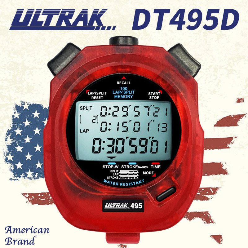 Professional Digital Stopwatch Outdoor Sports Training Timer ...