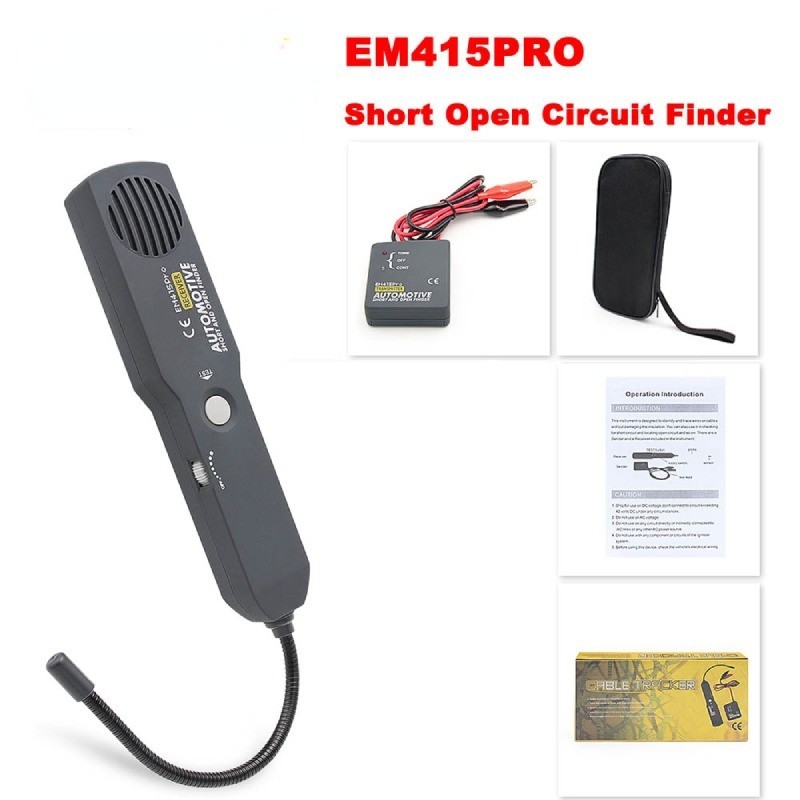 EM415pro 6V to 42V Circuit Scanner Short Open Circuit Finder Tester ...