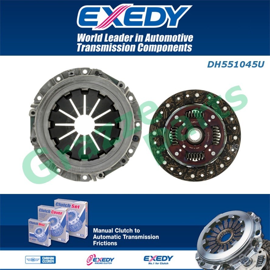 Exedy Daikin Clutch Kit Set DH551045U for Perodua Kembara Old - (7-1/2 ...