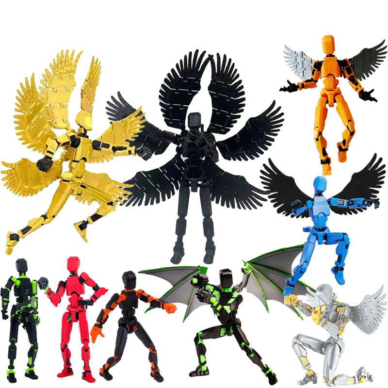Lucky 13 Action Figure Robot T13 Dummy 13 Action Figure 3D Printing ...