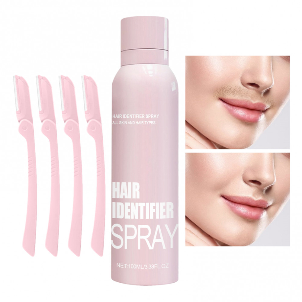 Hair Identifier Spray For Face Shaving, skinbody hair identifying spray ...