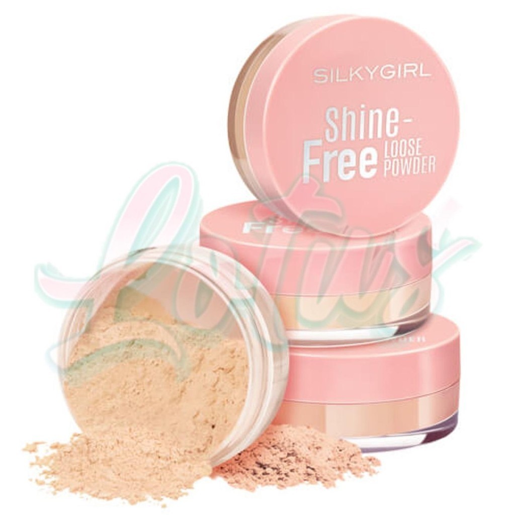 (PROMO) SILKY GIRL Shine Free Loose Powder | Shopee Malaysia