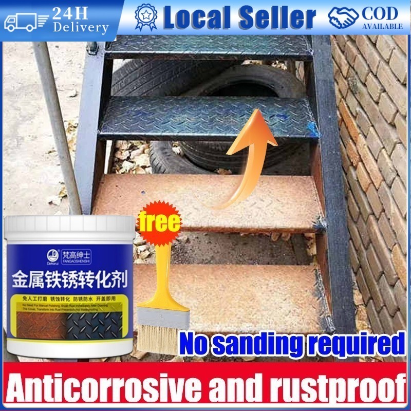 Anti Rust Paint for Metal Rust Remover RustGrinding-free Solid Rust ...